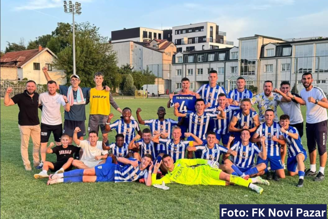 Plavi nadjačali Partizan - Sandžak sport